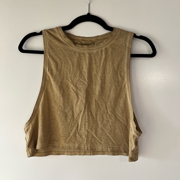 lululemon athletica | Tops | Lululemon Cropped Muscle Tank | Poshmark